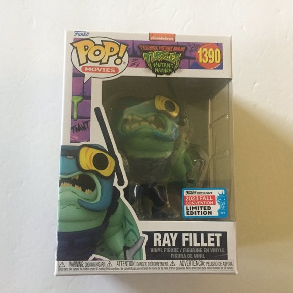 Funko | Toys | New 223 Nycc Shared Tmnt Mutant Mayhem Ray Fillet Funko ...